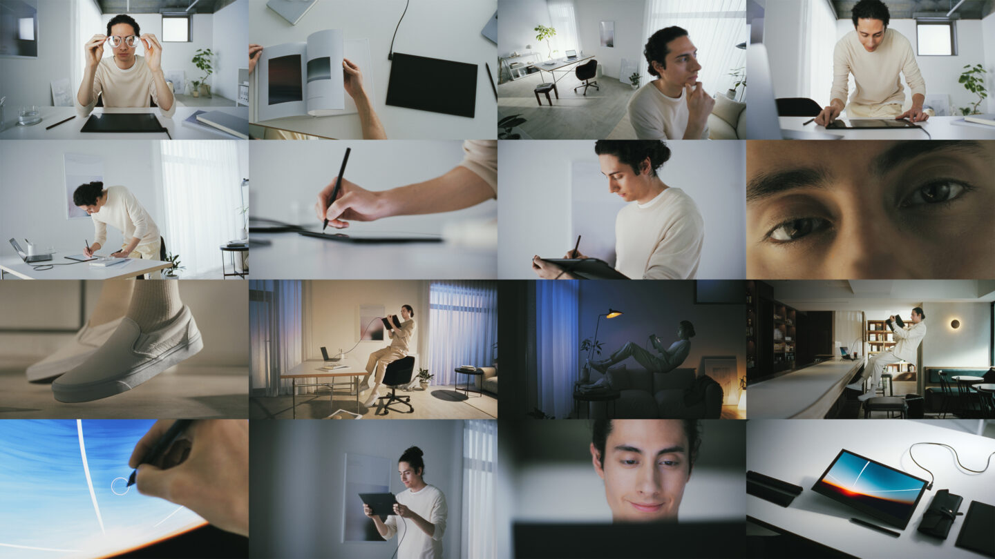 visuals & movie「Wacom Movink」for Wacom｜bird and insect